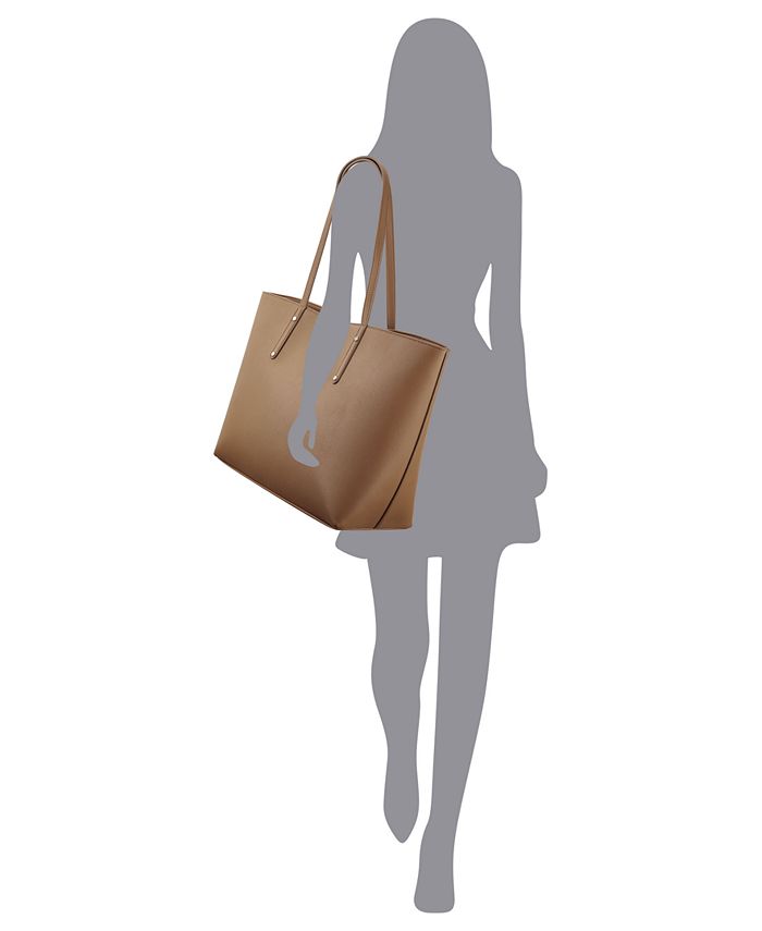 INC International Concepts Zoiey Fleece 2-In-1 Tote, Created for Macy's ...