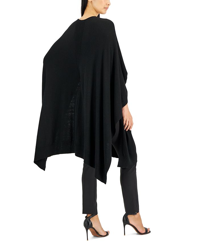 Donna Karan Women's Wrap-And-Tie Cape Cardigan - Macy's