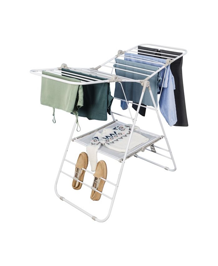 Honey Can Do Large Expandable and Collapsible Gullwing Clothes Drying ...