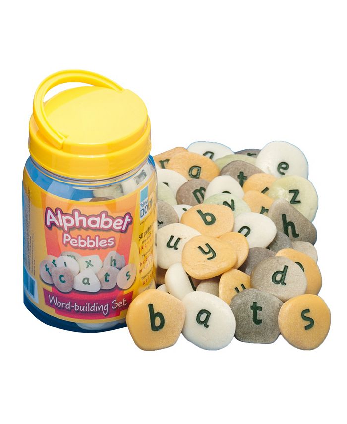 Yellow Door Alphabet Pebbles Word Building Set, 50 Pieces - Macy's