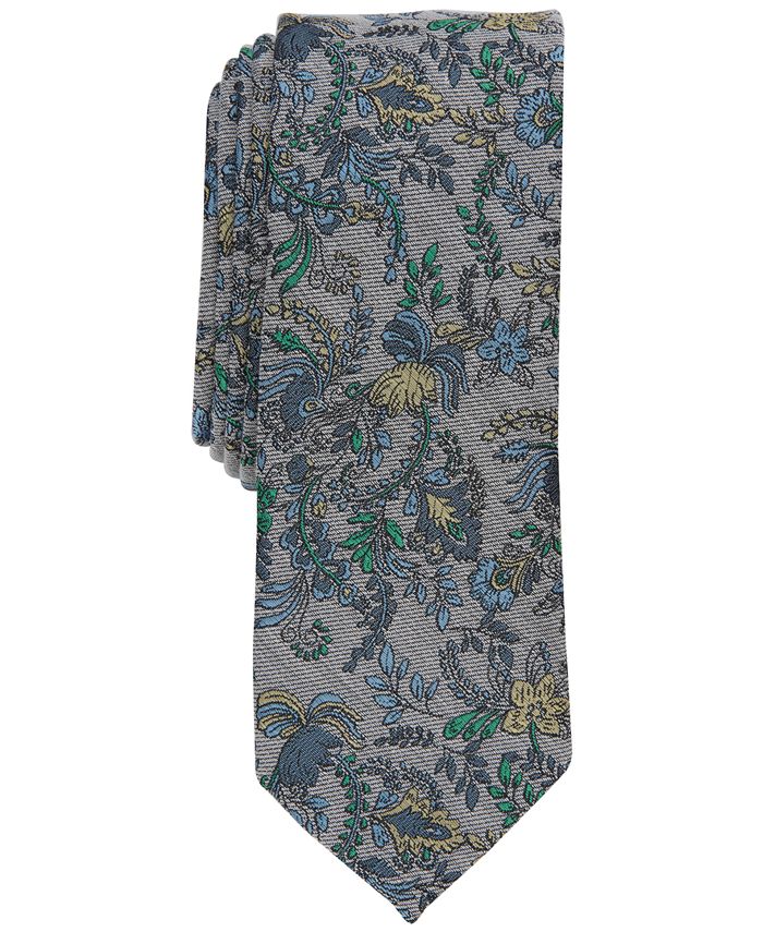 Bar III Men's Tobago Botanical Tie, Created for Macy's & Reviews - Ties ...