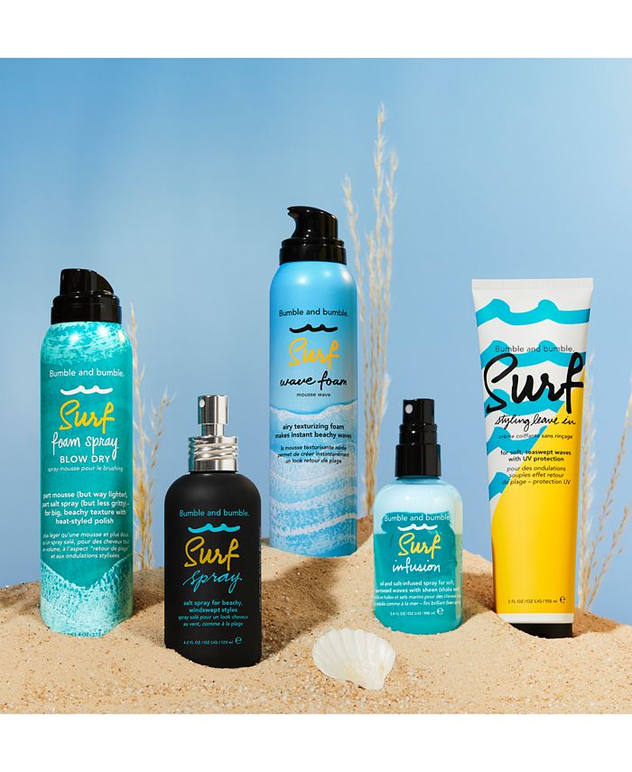 Bumble and Bumble Surf Foam Spray Blow Dry, 4oz. - Macy's