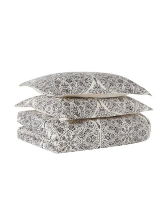Cannon Gramercy 3 Piece Duvet Cover Set, King - Macy's