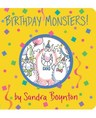 Birthday Monsters! by Sandra Boynton - Macy's