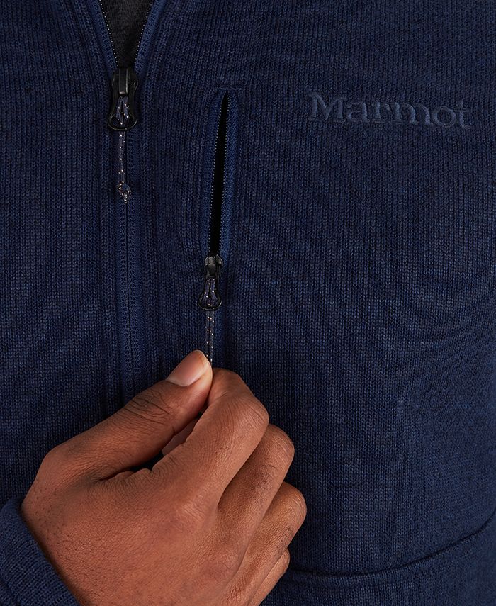 Marmot Mens Drop Line 1/2 Zip Sweater Fleece Jacket - Macy's