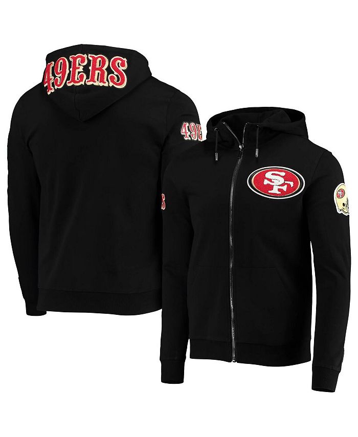 Pro Standard Men's Black San Francisco 49Ers 4-Hit Full-Zip Hoodie - Macy's