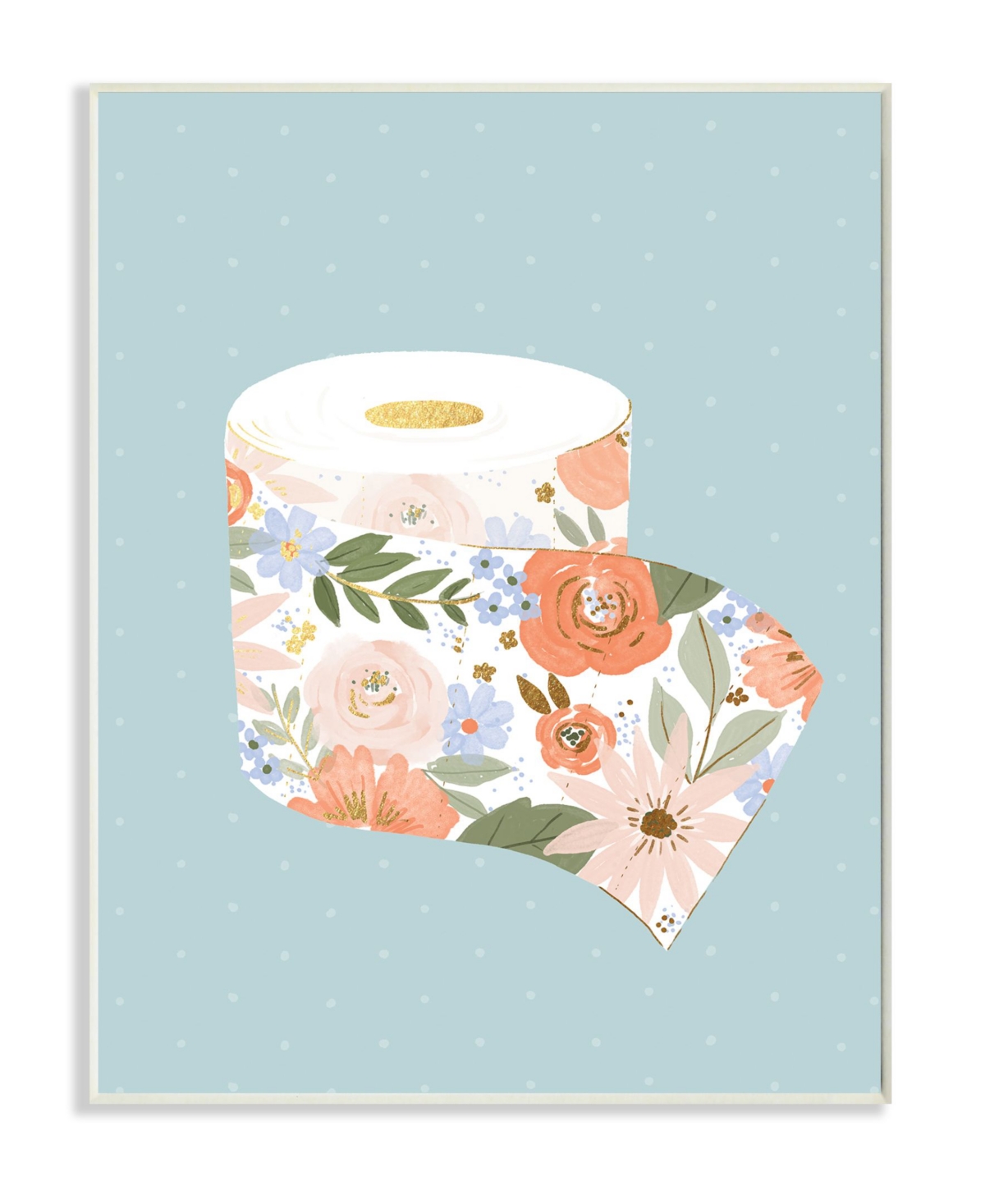 Click here for Stupell Industries Spring Floral Print Toilet Pape... prices