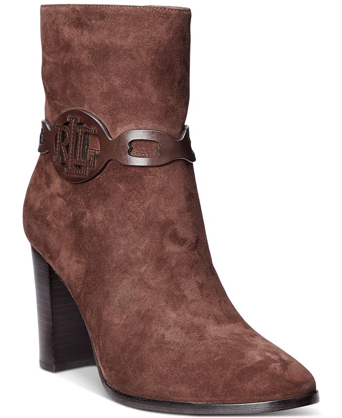 Lauren Ralph Lauren Women's Abigael Dress Booties & Reviews - Booties ...
