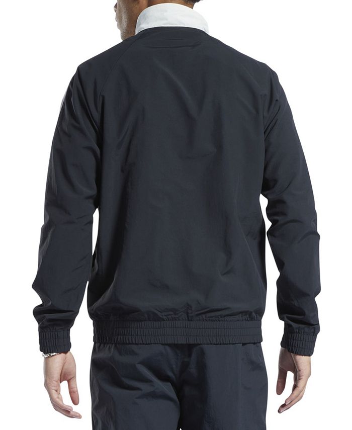 Reebok Men's Classics Vector Regular-Fit Logo Colorblocked Full-Zip ...