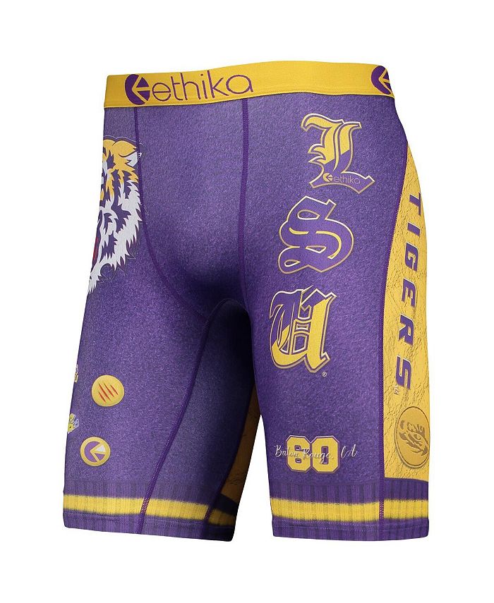 Ethika Men's Purple LSU Tigers Schoolin' Boxers Briefs - Macy's