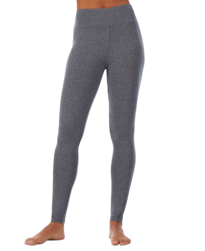 Cuddl Duds Softwear With Stretch High Waist Leggings Macys