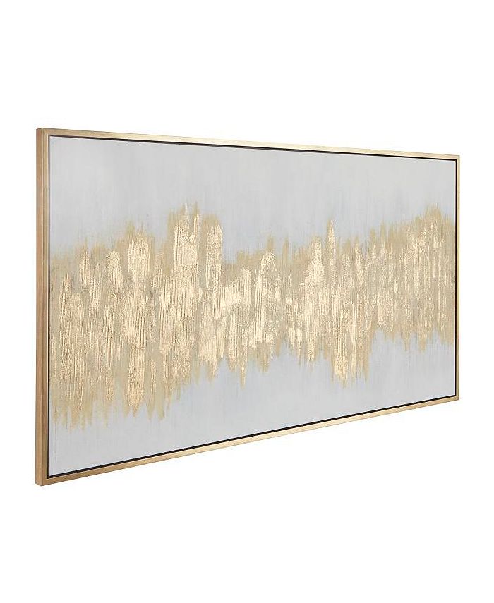 CosmoLiving Wood Contemporary Framed Wall Art, 65" x 1.5" x 35.5" - Macy's