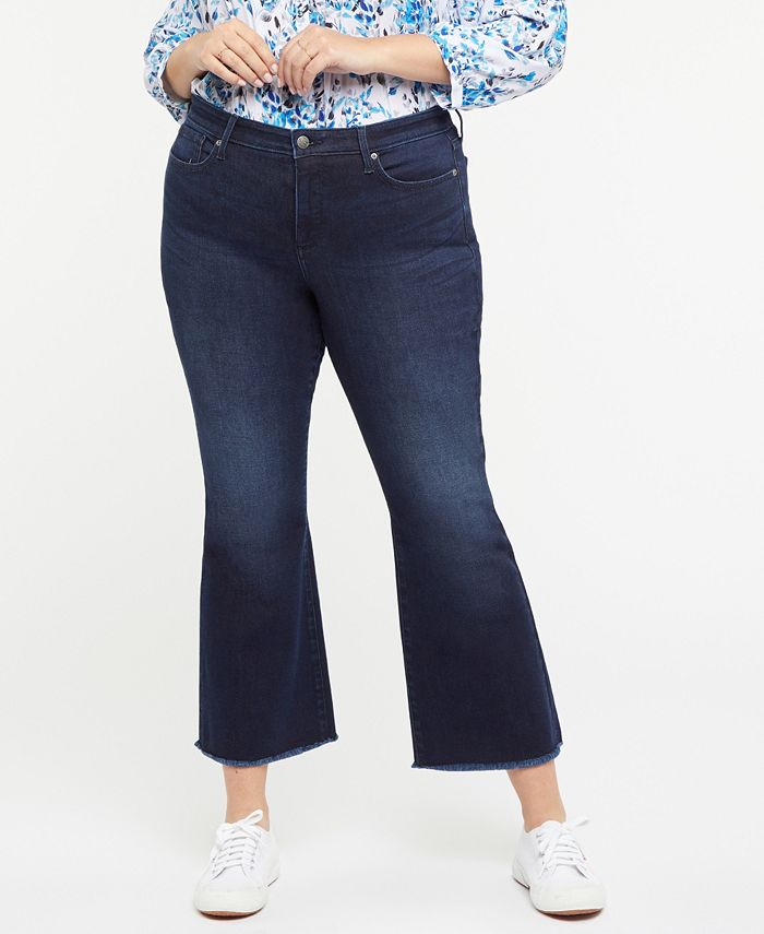 NYDJ Plus Size Ava Flared Ankle Jeans & Reviews - Jeans - Plus Sizes ...
