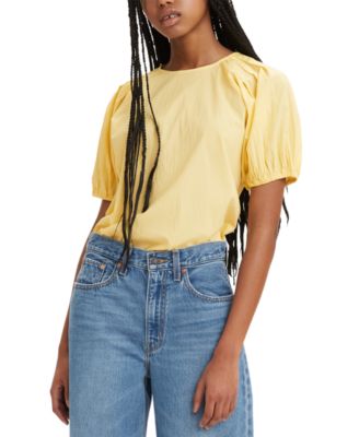 Levi's Women's Sefina Bow-Back Blouse - Macy's