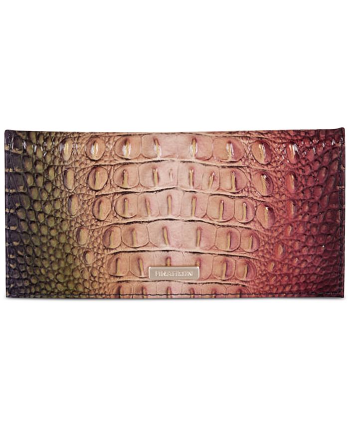 Brahmin Cordelia Checkbook Autumn Ombre Mini Melbourne Wallet - Macy's