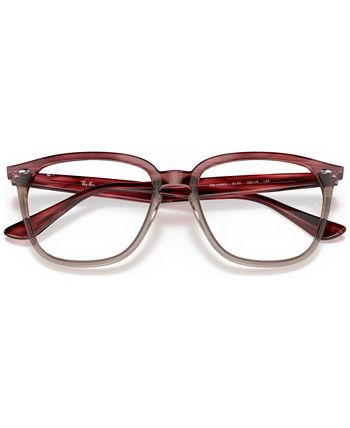 Ray-Ban RX4362V Unisex Square Eyeglasses - Macy's