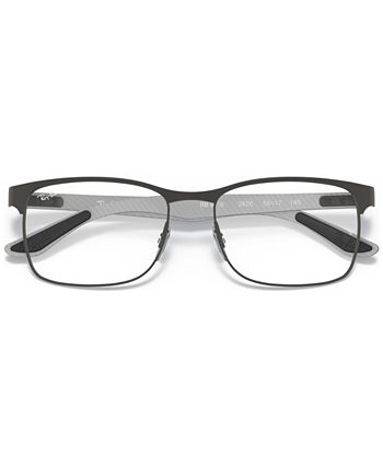 Ray-Ban RX8416 Men's Square Eyeglasses - Macy's