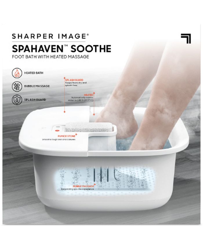 Sharper Image Spahaven Soothe Heated Foot Bath - Macy's Sharper Image Spahaven Soothe Heated Foot Bath - Macy's