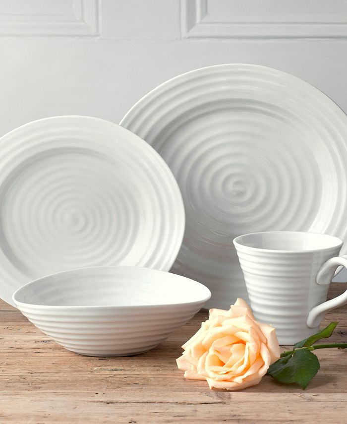 Portmeirion Dinnerware, Sophie Conran White 4 Piece Place Setting - Macy's