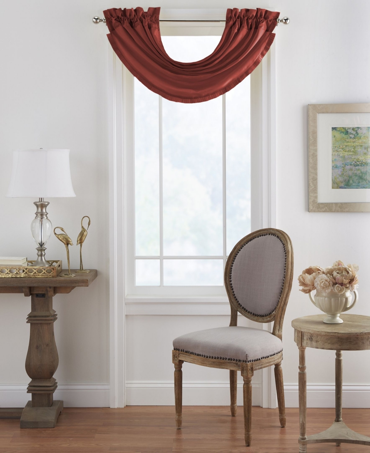 Click here for Elrene Home Fashions Versailles Faux Silk Waterfal... prices