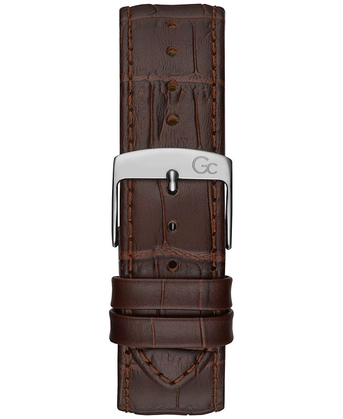 GUESS Gc Couture Men's Swiss Two-Tone Stainless Steel Strap Watch 36mm ...