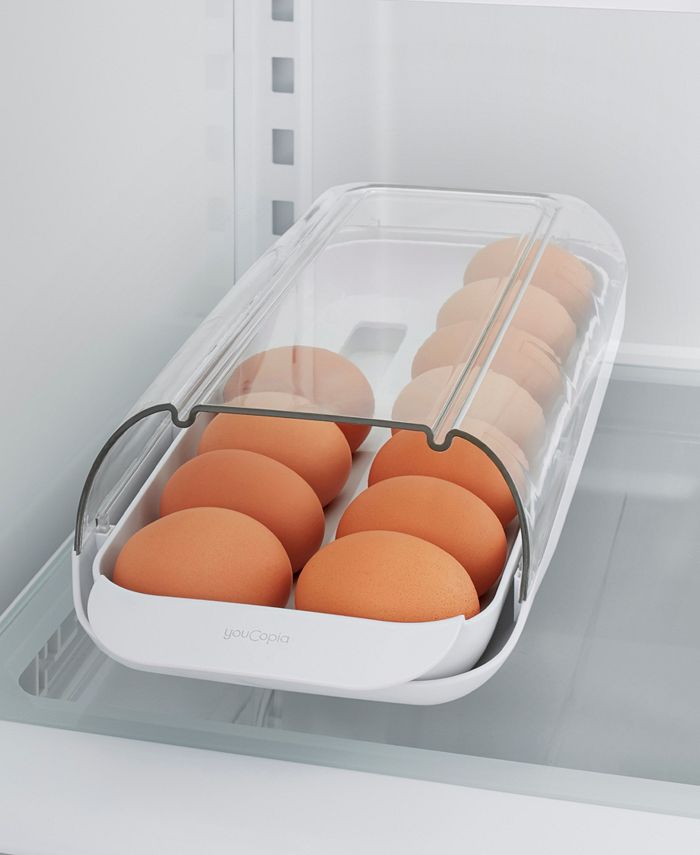 YouCopia 3.30" FridgeView Rolling Egg Holder - Macy's