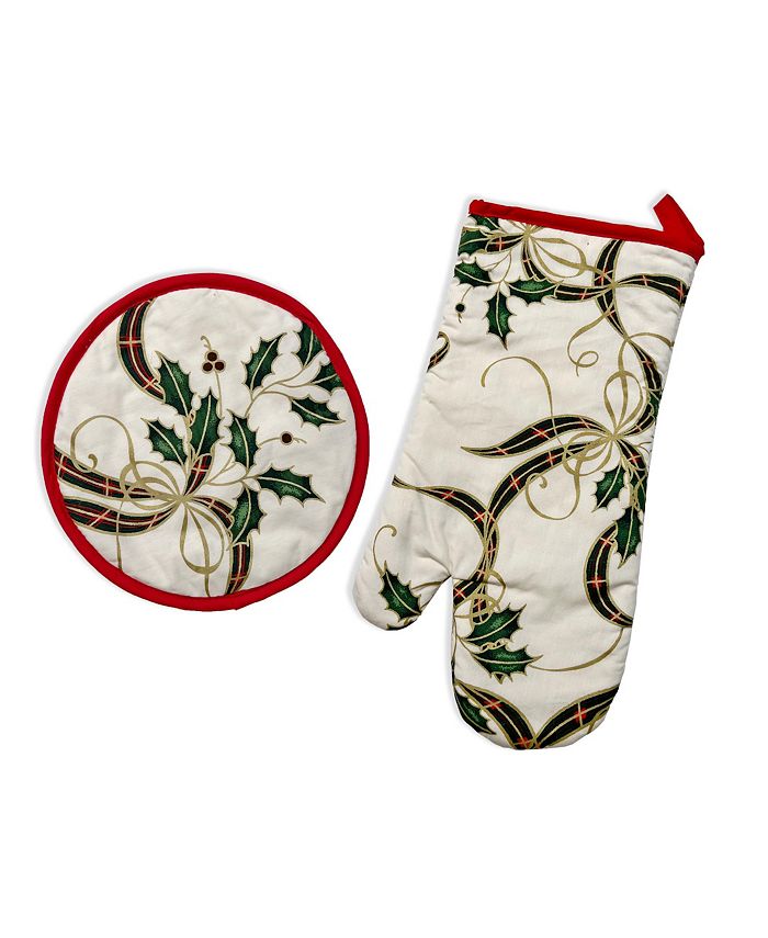 Lenox Holiday Nouveau Oven Mitt and Pot Mitt, Set of 2 - Macy's