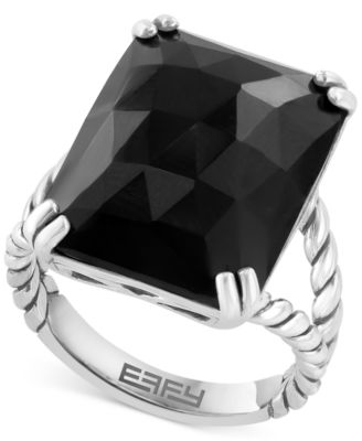 Macy's onyx ring store
