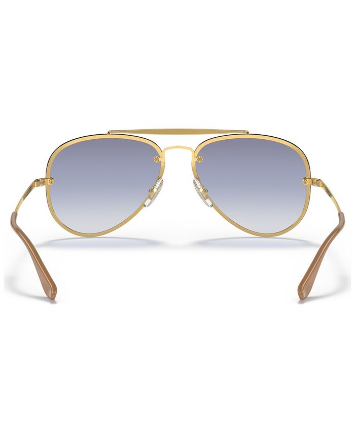 Ray-Ban Unisex Sunglasses, RB3584N 58 BLAZE AVIATOR - Macy's
