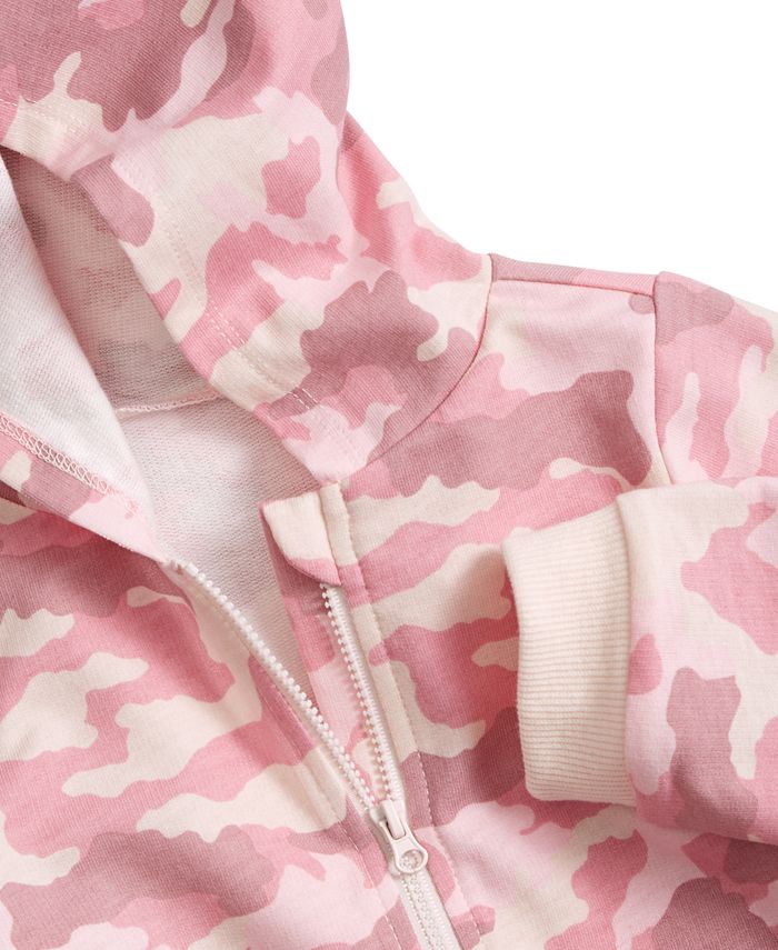 First Impressions Toddler Girls Camouflage Full-Zip Hoodie, Created for Macy's & Reviews ...