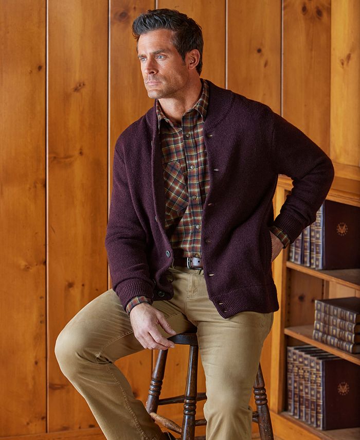 Pendleton Mens Shetland Cardigan - Macy's
