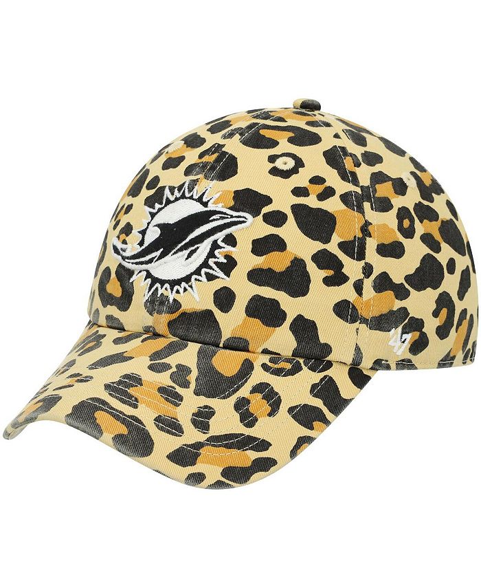 '47 Brand Women's '47 Tan Miami Dolphins Bagheera Clean Up Allover ...