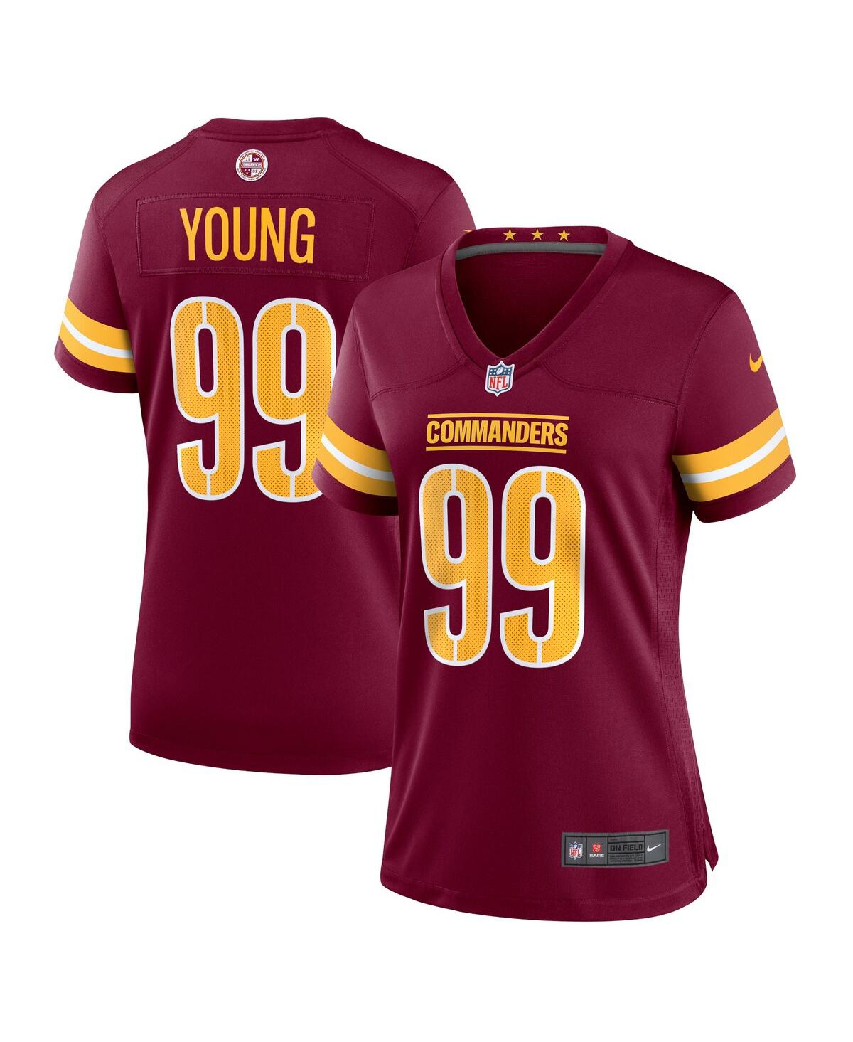 Click here for Nike Womens Chase Young Washington Commanders Alte... prices