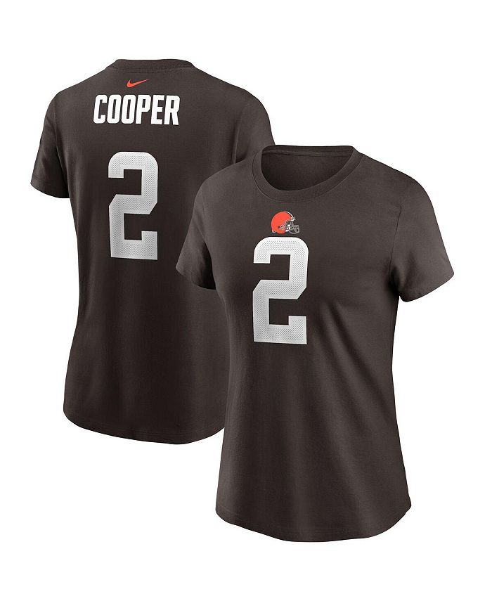 Nike Women's Amari Cooper Brown Cleveland Browns Player Name & Number T ...