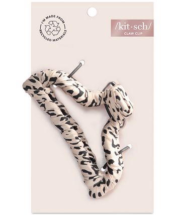 Kitsch Satin-Wrapped Leopard Print Claw Hair Clip - Macy's