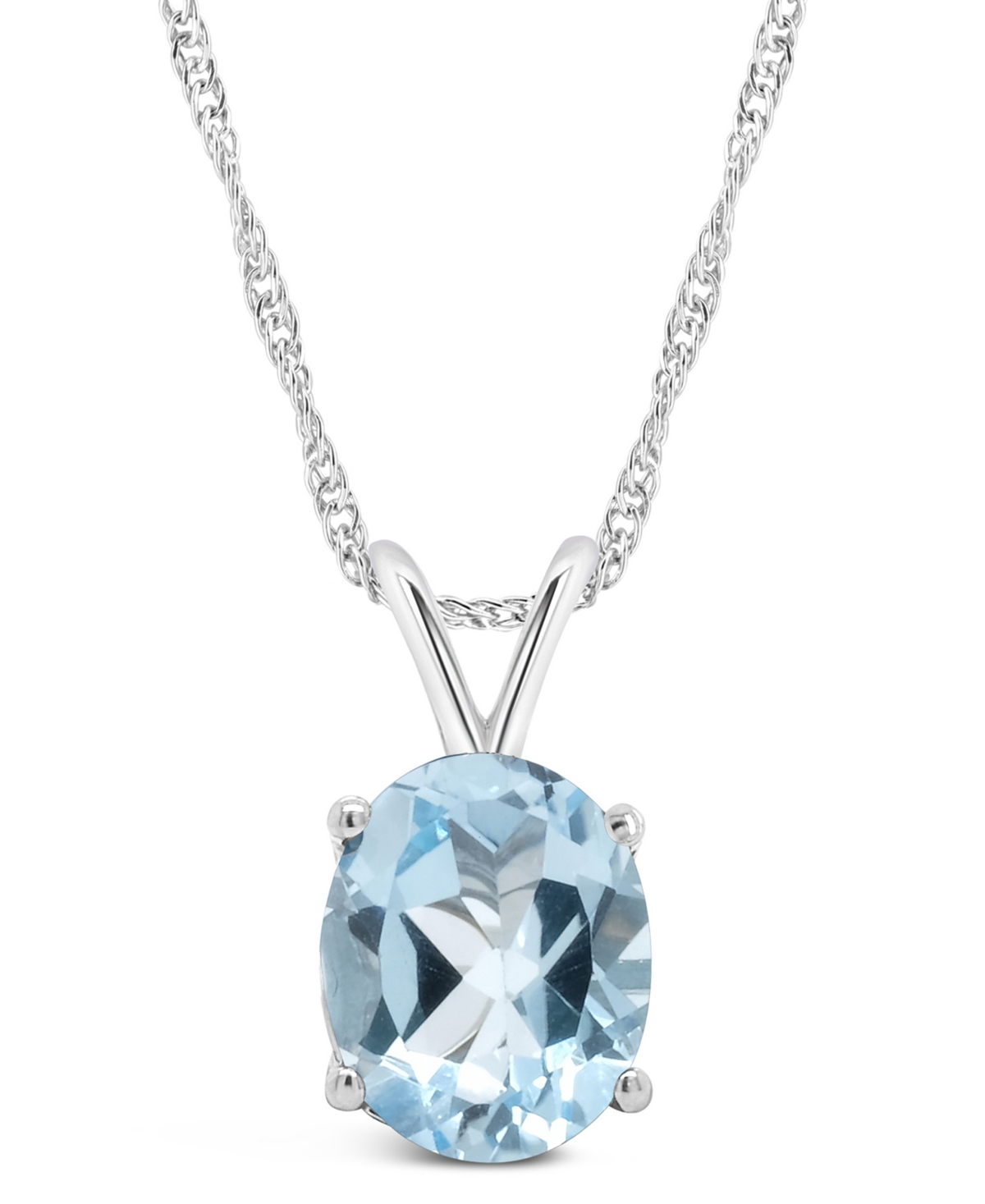Click here for Macys Topaz (3-5/8 ct. t.w.) Pendant Necklace in 1... prices