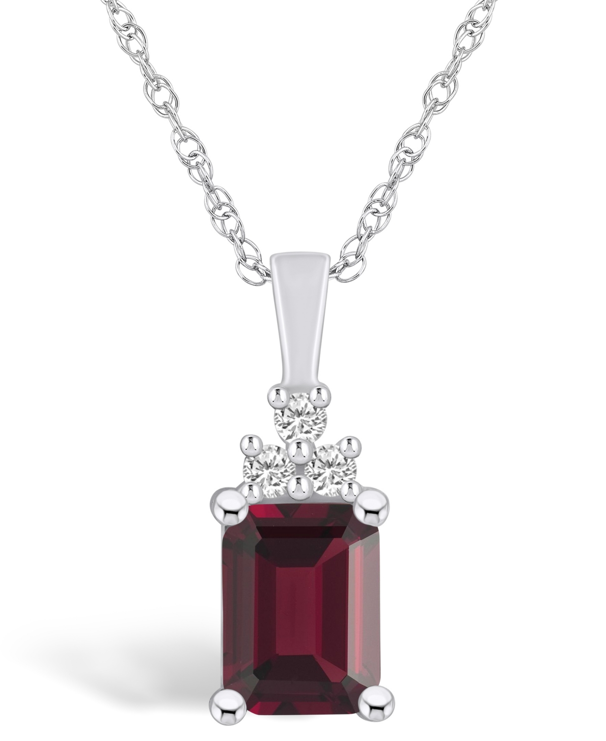 Click here for Macys Garnet (2 Ct. T.w.) and Diamond (1/10 Ct. T.... prices