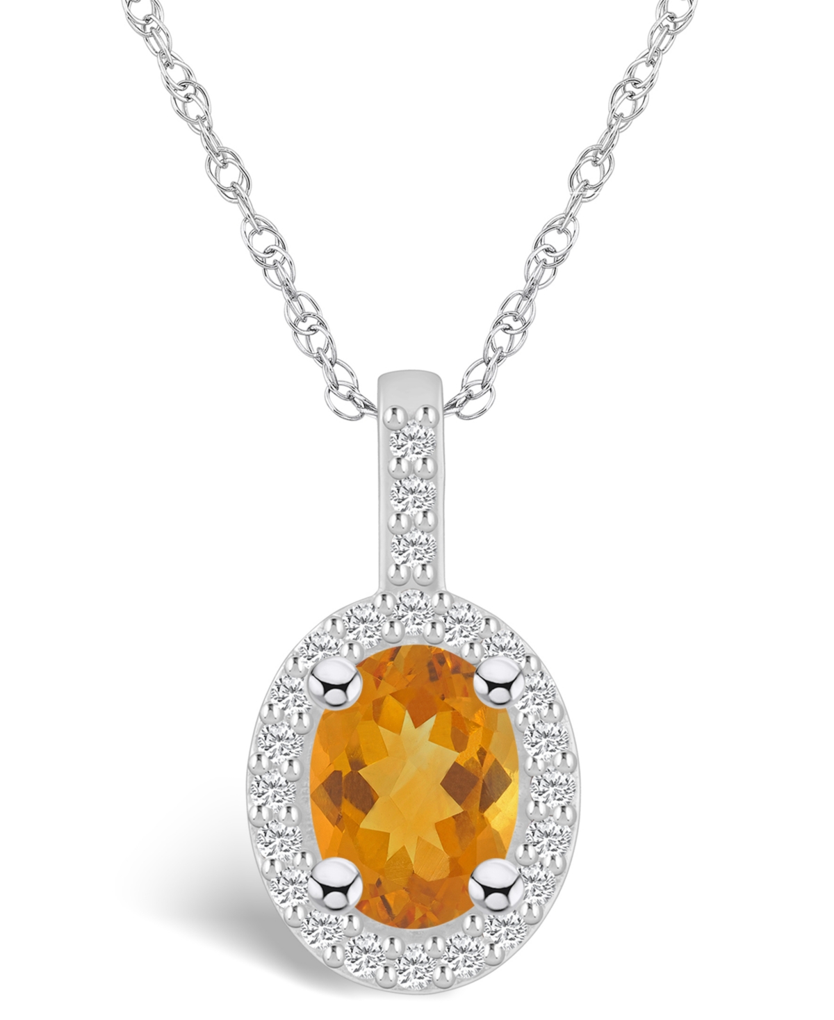 Click here for Macys Citrine (1-1/5 Ct. T.w.) and Diamond (1/4 Ct... prices