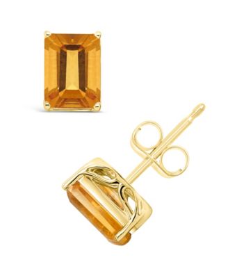 Macy's citrine earrings store