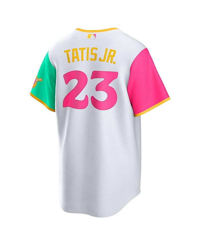 Nike Men's Fernando Tatis Jr. White San Diego Padres City Connect ...