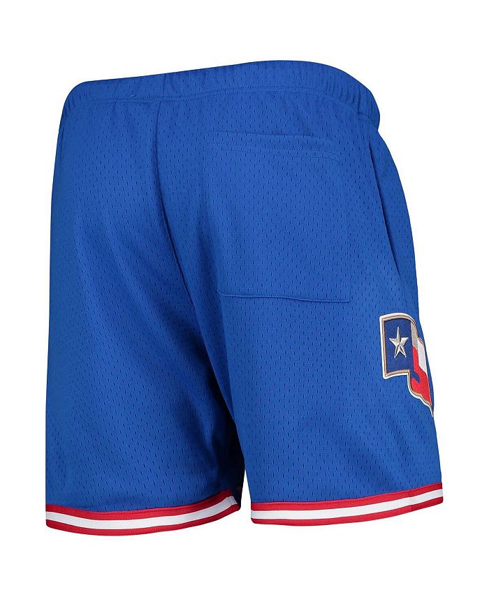 Pro Standard Men's Royal Texas Rangers Logo Mesh Shorts - Macy's