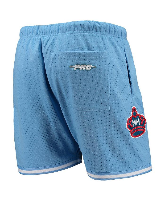 Pro Standard Men's Light Blue Miami Marlins City Edition Mesh Shorts ...