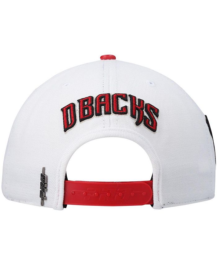 Pro Standard Men's White Arizona Diamondbacks Logo Snapback Hat - Macy's