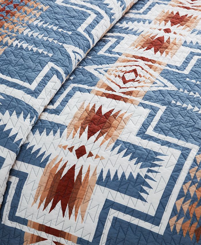 Pendleton Harding Coverlet Set, Twin - Macy's