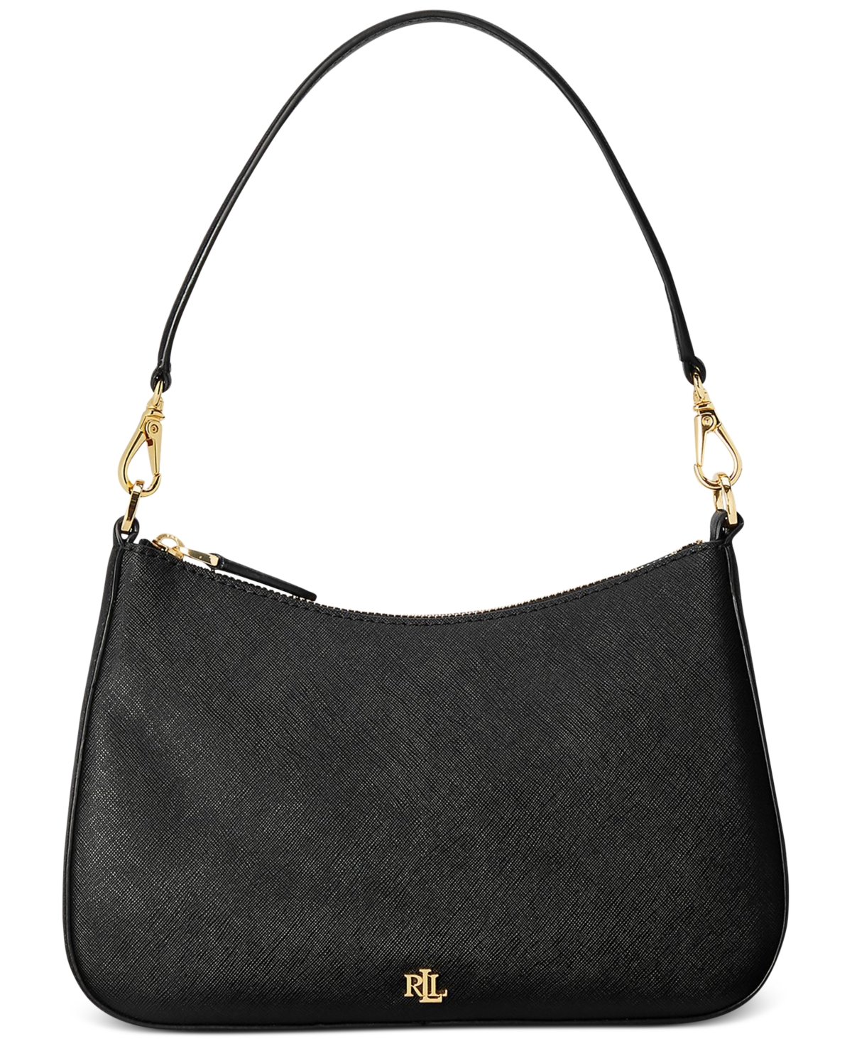 Click here for Lauren Ralph Lauren Danni Small Shoulder Bag - Bla... prices