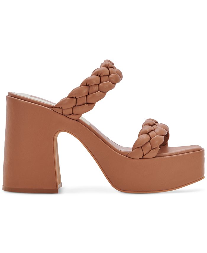 Dolce Vita Women's Wiley Two-Band Braided Platform Sandals & Reviews ...