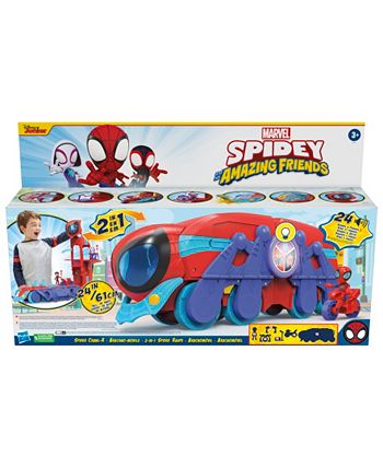 Spidey and His Amazing Friends Spider Crawl-R Play Set with Tower Mode ...