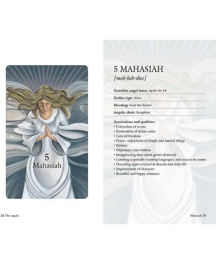 Barnes & Noble The Guardian Angel Oracle Deck - Includes 72 Cards and A ...