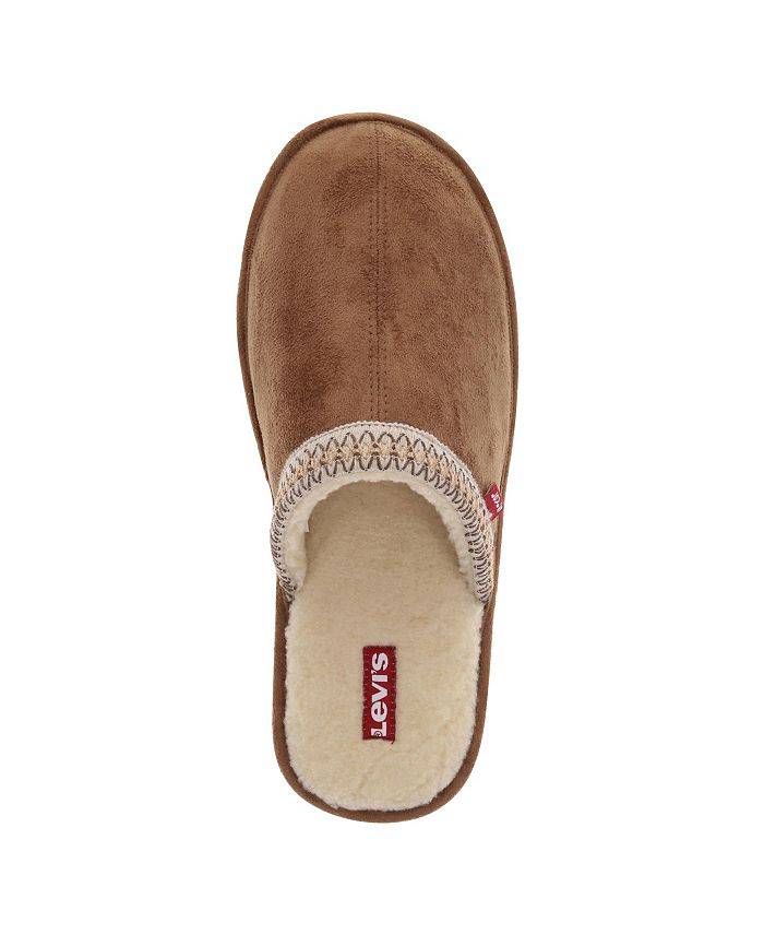 Levi's Men's Milton Nordic Memory Foam Slippers - Macy's