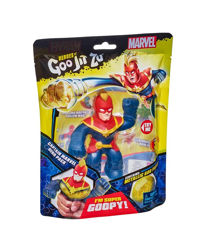 Heroes of Goo Jit Zu Captain Marvel Hero Toy-Captain Marvel - Macy's